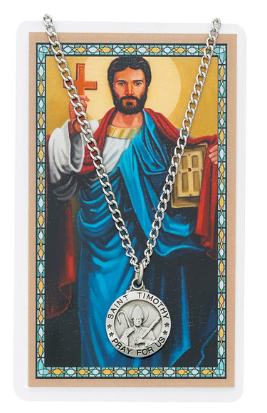 Hail Mary Gifts | Jewelry | St Timothy Prayer Card Set | Poshmark